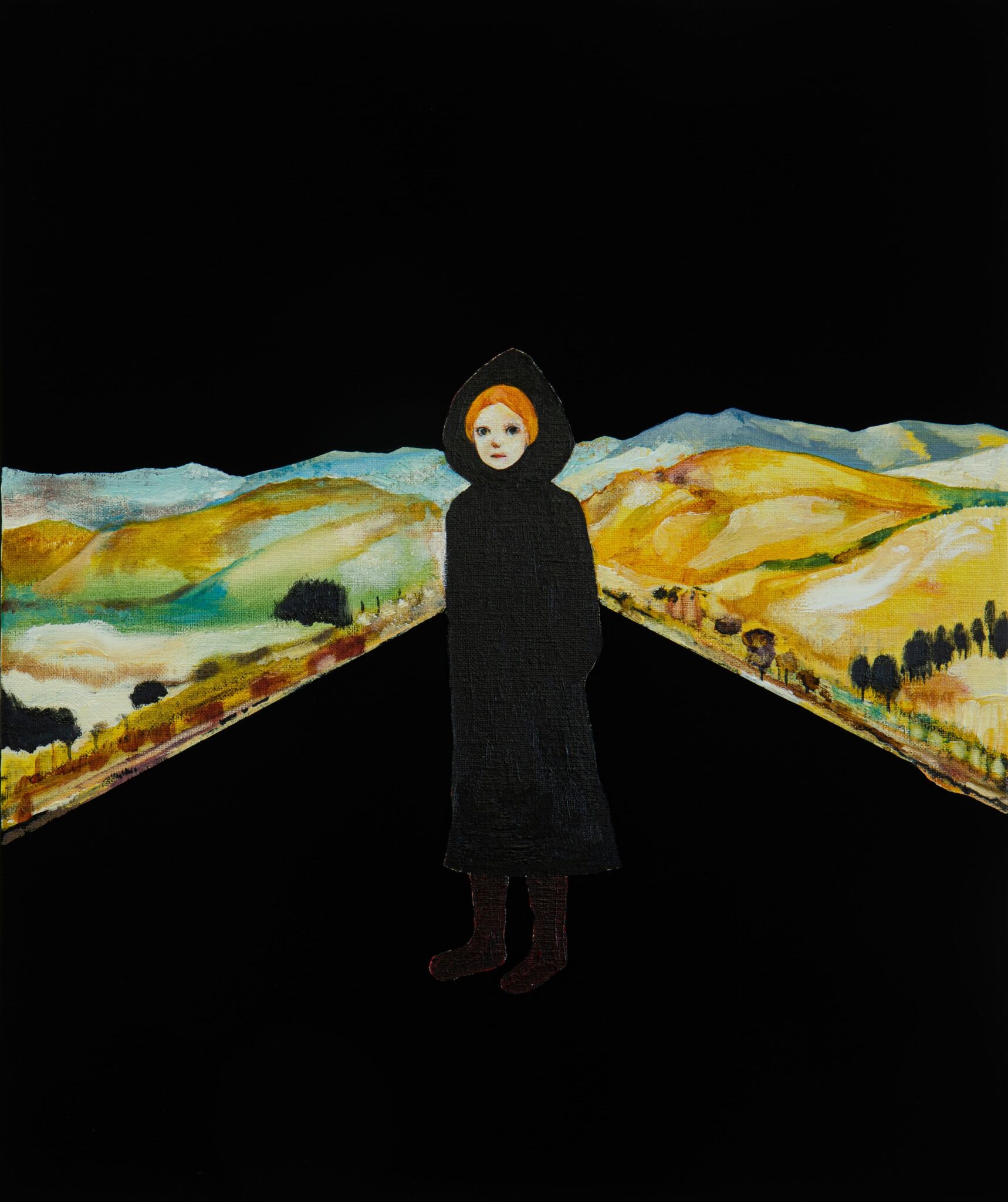 第 1 回ホワイトウォールプロジェクト 田中千智展 地平線と道 – potari